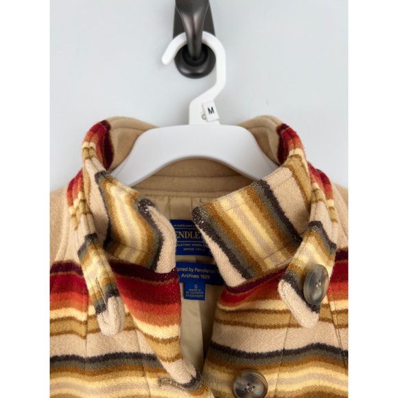 Pendleton | Jackets & Coats | Rare Pendleton Striped Wool Coat 929 Archive Inspired Pendleton ...